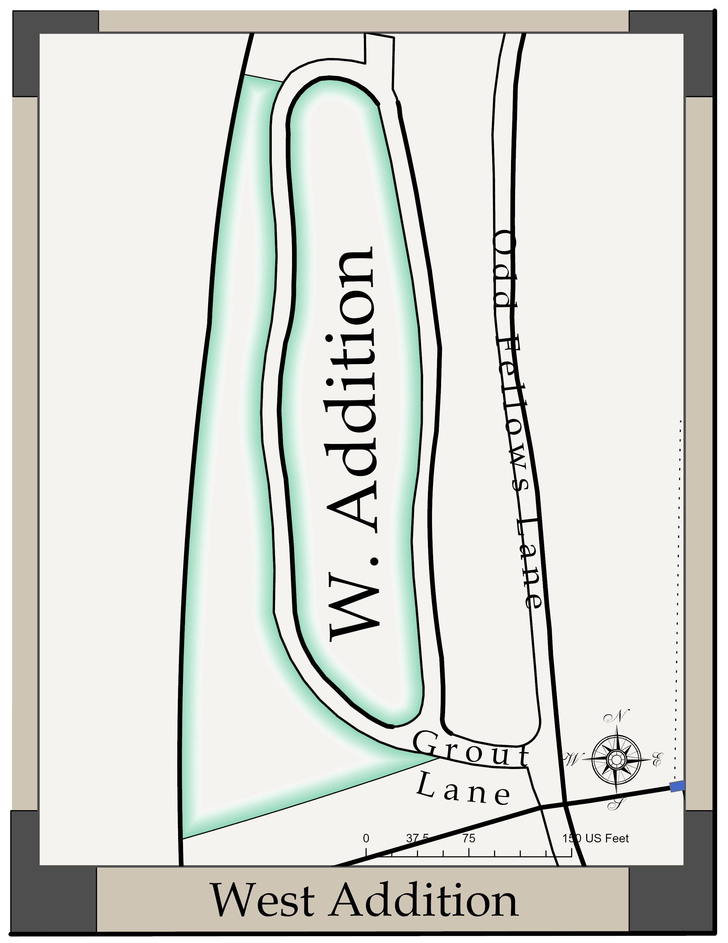 SECTION WEST ADDITION – Columbia Historic Cemetery